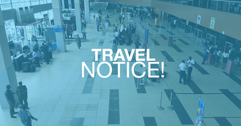 Travel Notice: Expect Delays Entering Lagos Airport